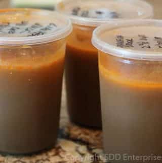 Homemade Crawfish Stock | First...you have a beer