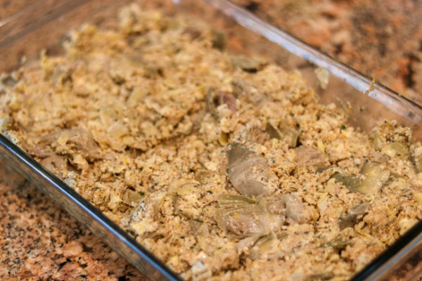 How to Make Stuffed Artichoke Casserole | First...you have a beer