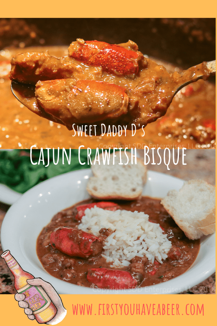 Let's Make Cajun Crawfish Bisque | First...you have a beer