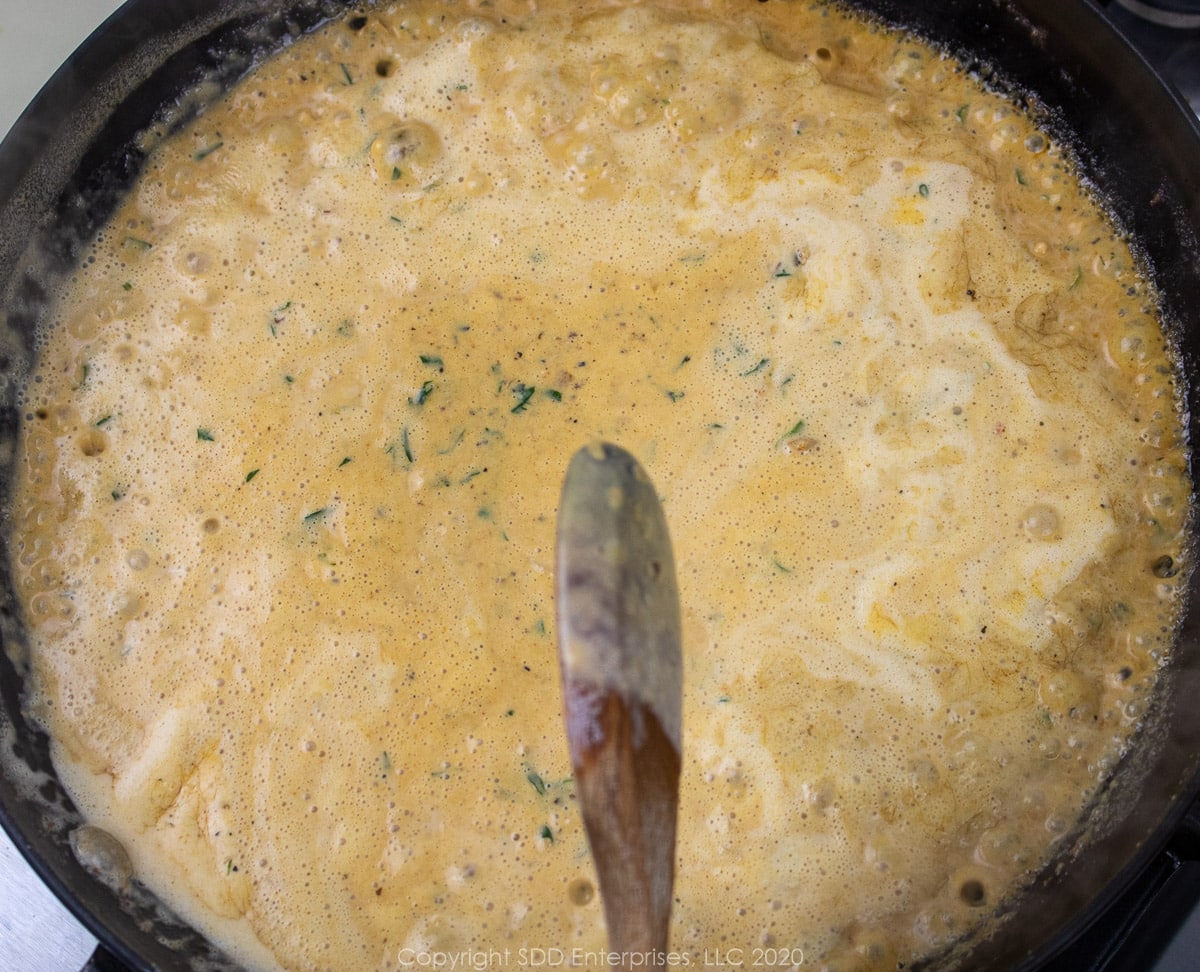 Crawfish Cream Sauce | First...you have a beer