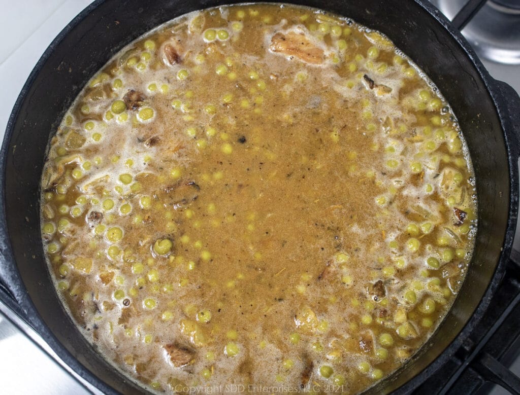 Peas in a Roux | First...you have a beer