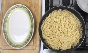 Spaghetti Bordelaise | First...you have a beer