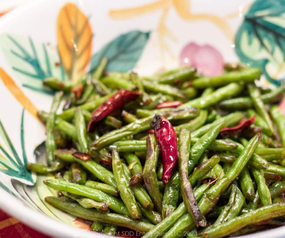 Sweet ‘n Savory Green Beans | First...you have a beer