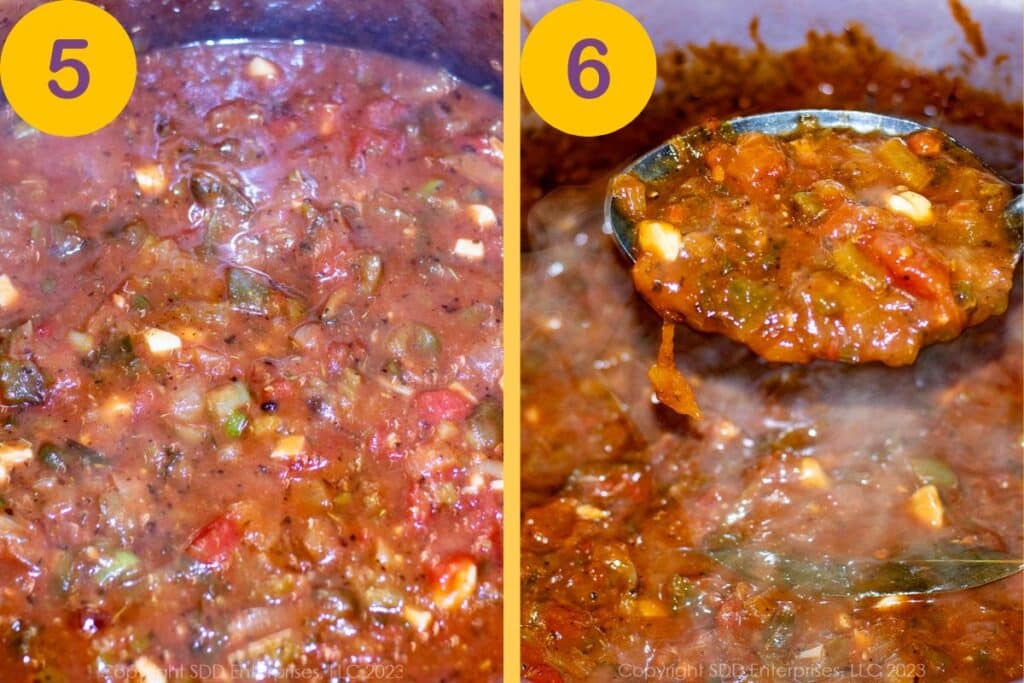 Creole Sauce | First...you have a beer
