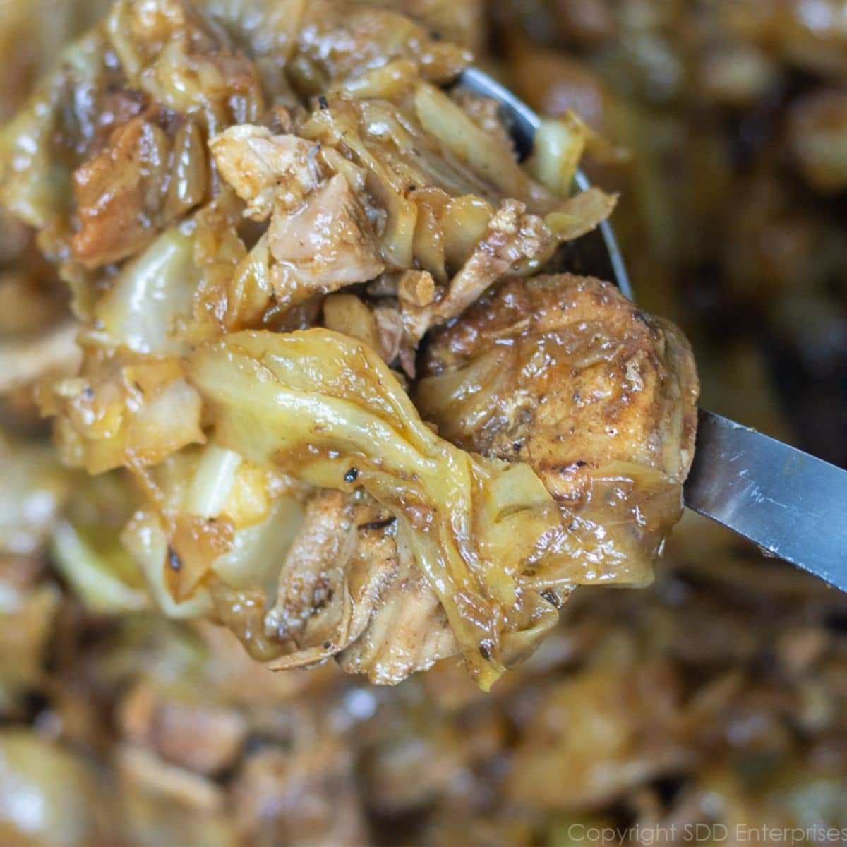 Fried Cabbage with Cane Syrup | First...you have a beer